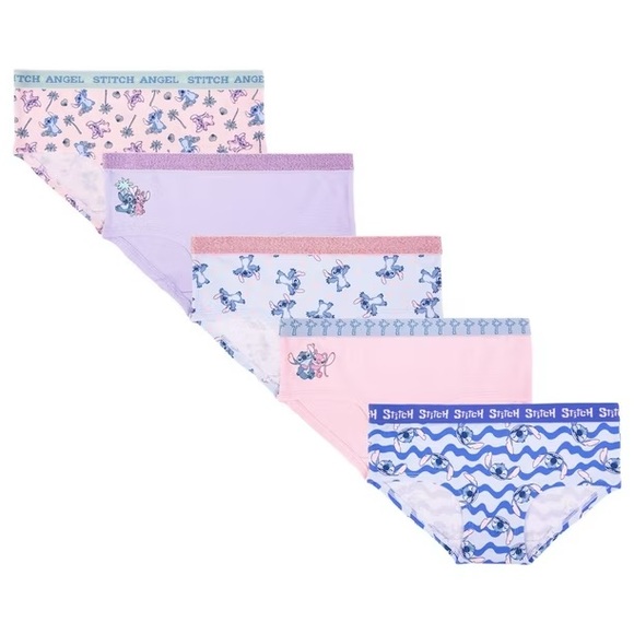 Accessories | Nwt Stitch Girls 5pack Brief | Poshmark